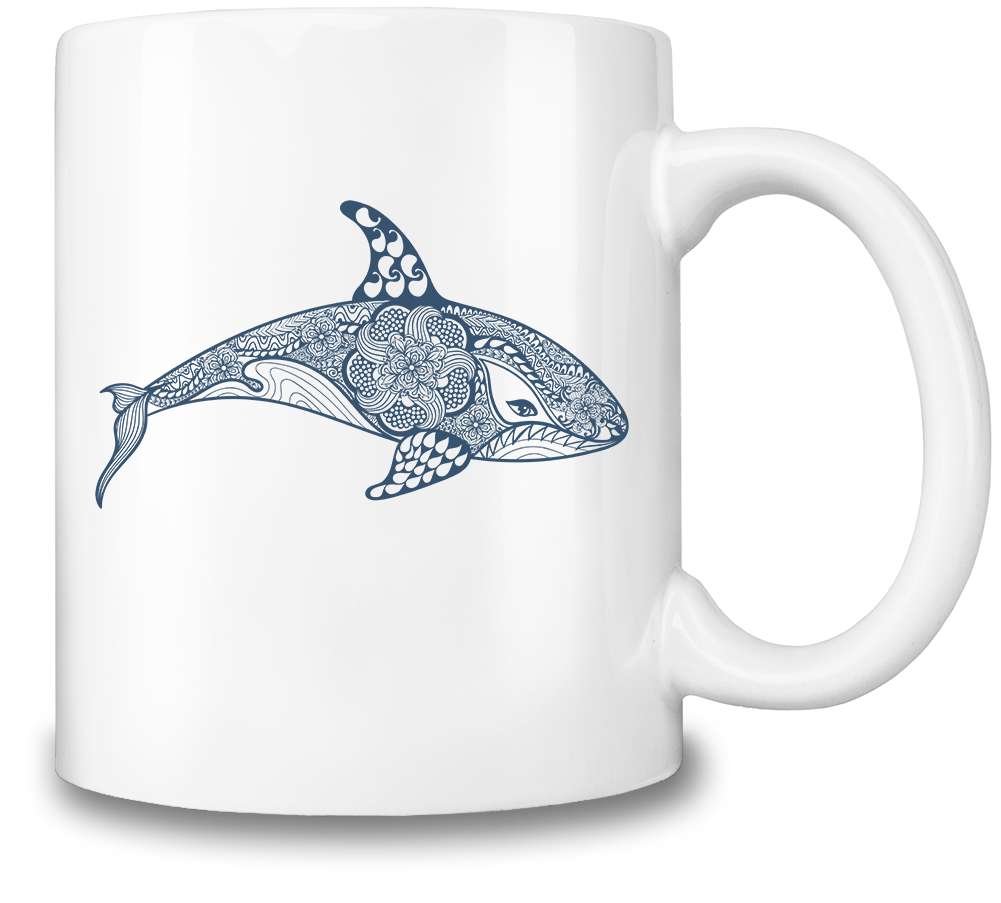 Killer Whale Coffee Mug – Birch River Coffee
